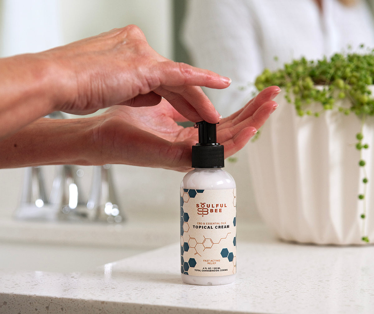 Soulful Bee's CBD Topical Cream - The difference you can feel!