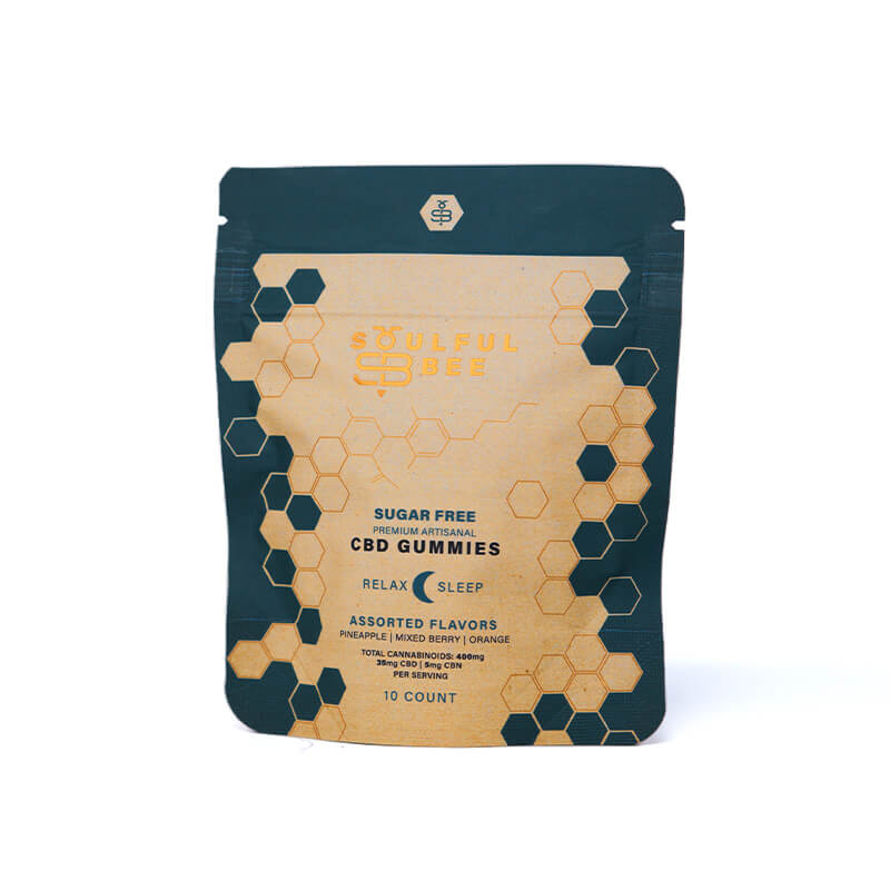 Nighttime Gummies - Relax and Sleep (10 Count) – Soulful Bee