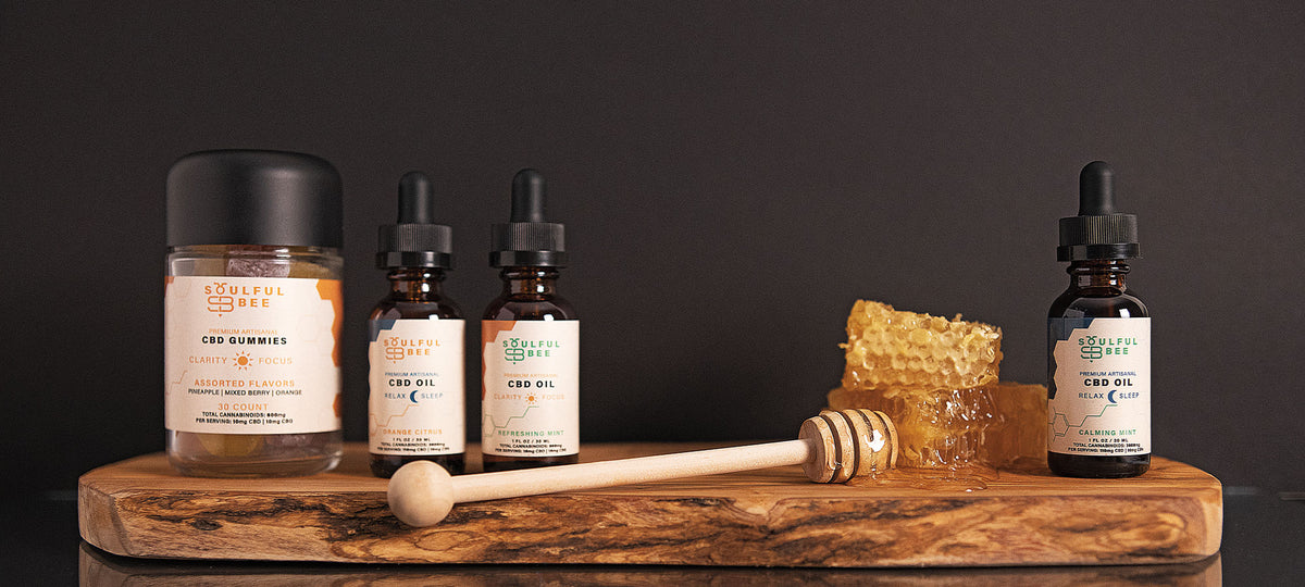 Soulful Bee CBD Natural CBD Gummies, CBD Oils & CBD Topicals