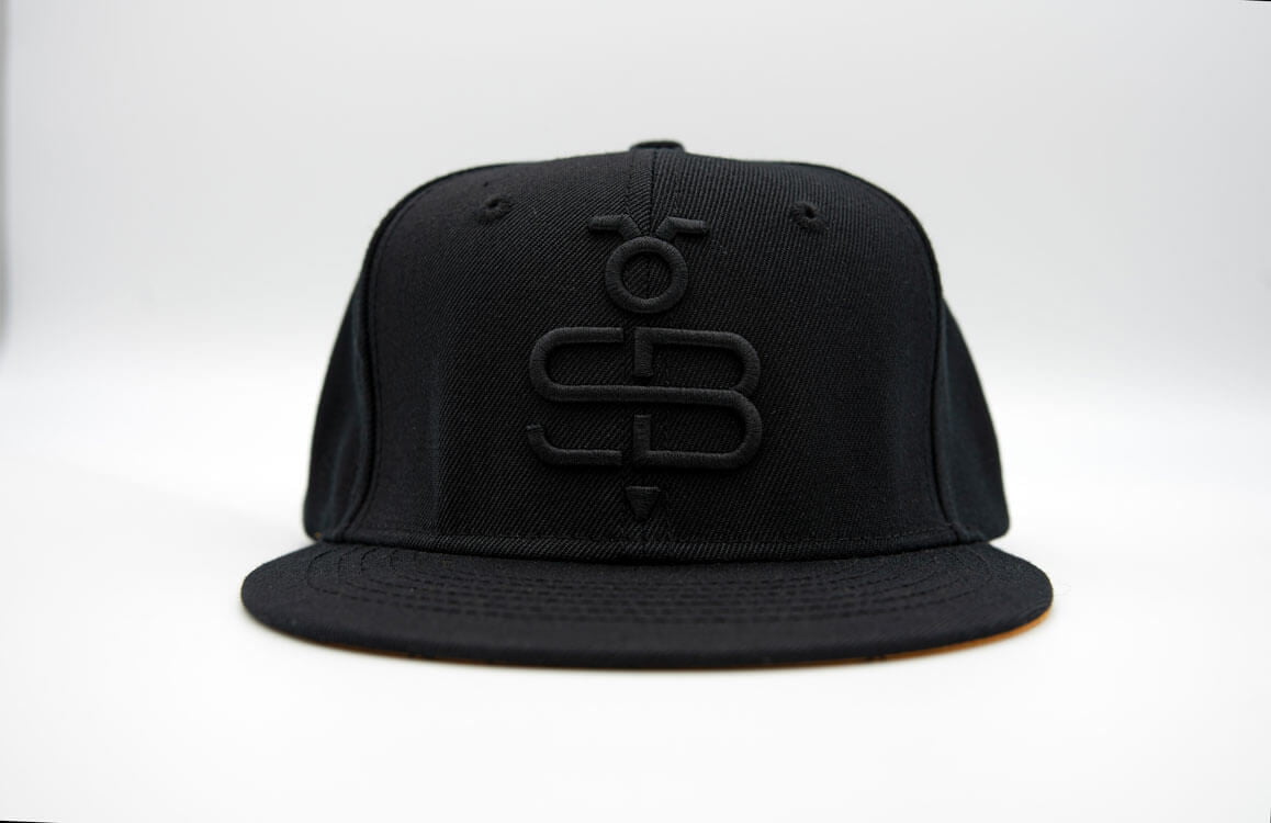 Black on Black Snapback – Soulful Bee